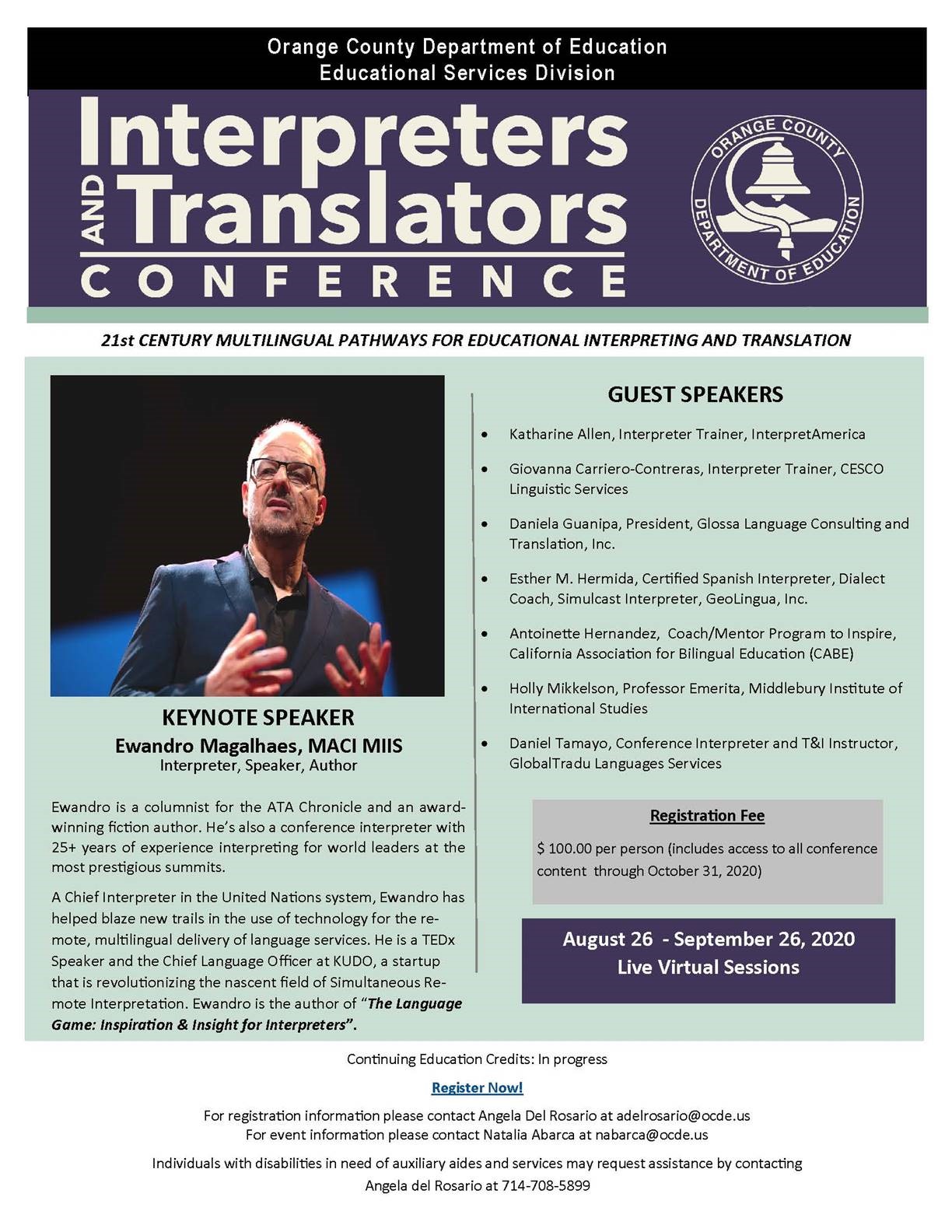 OCDE - Interpreters and Translators Conference